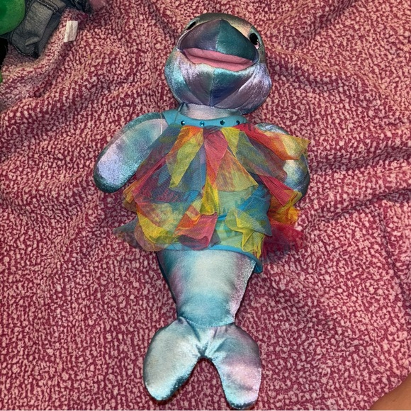 Build-A-Bear | Toys | Build A Bear Blue Purple Dolphin Plush 6 Soft 215 ...